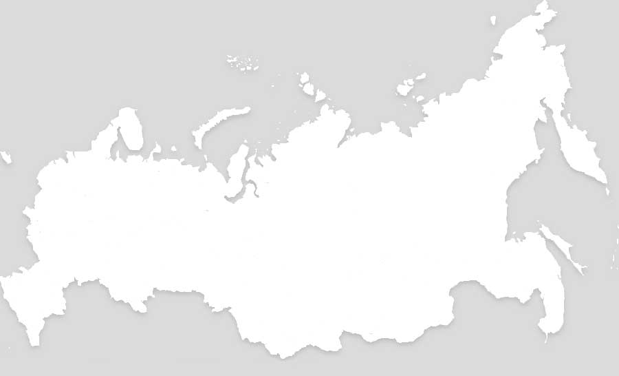 Карта россии чистая без надписей